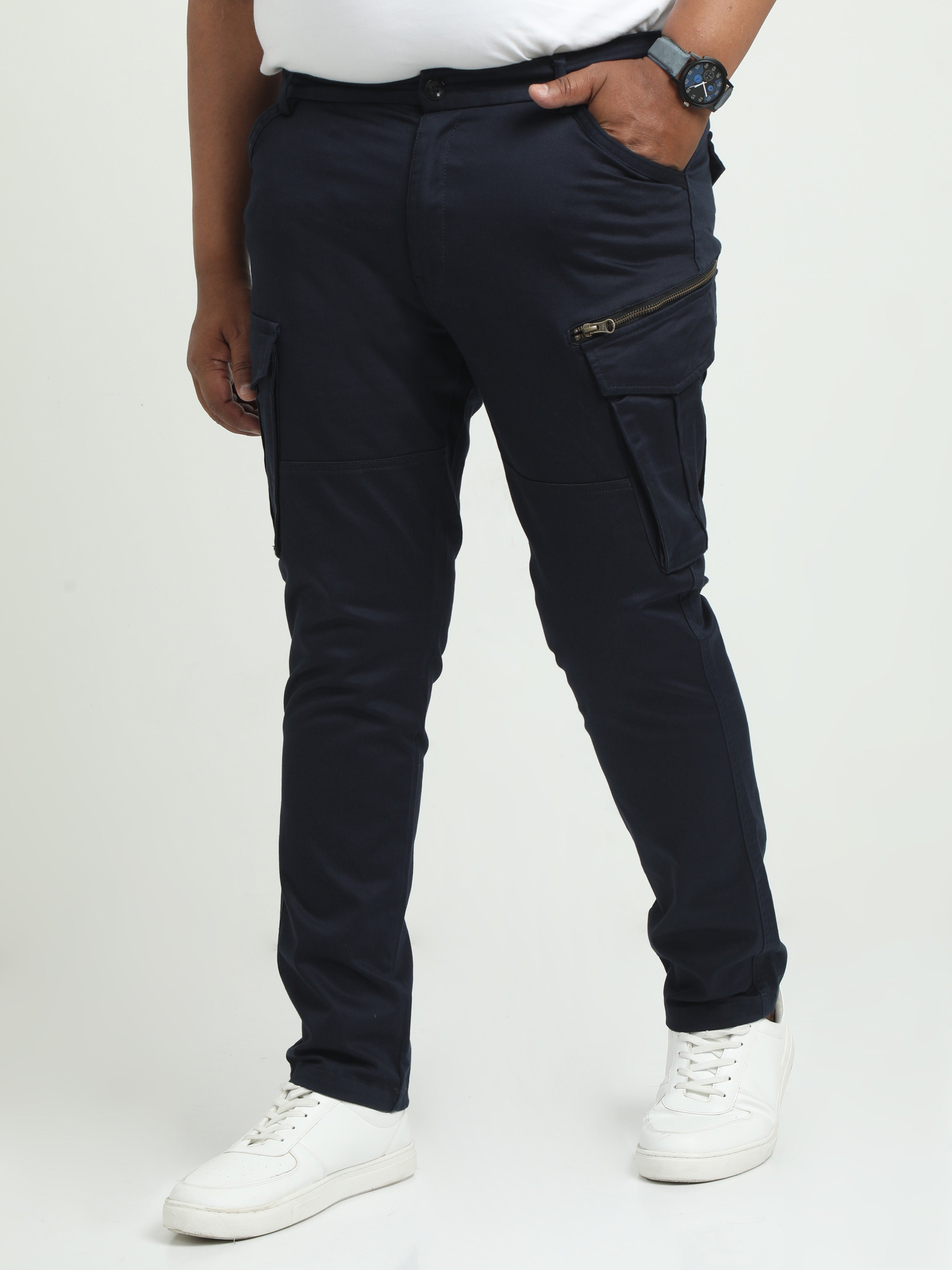 Buy Stylish Men Plus Size Cargos Online at Great Price
